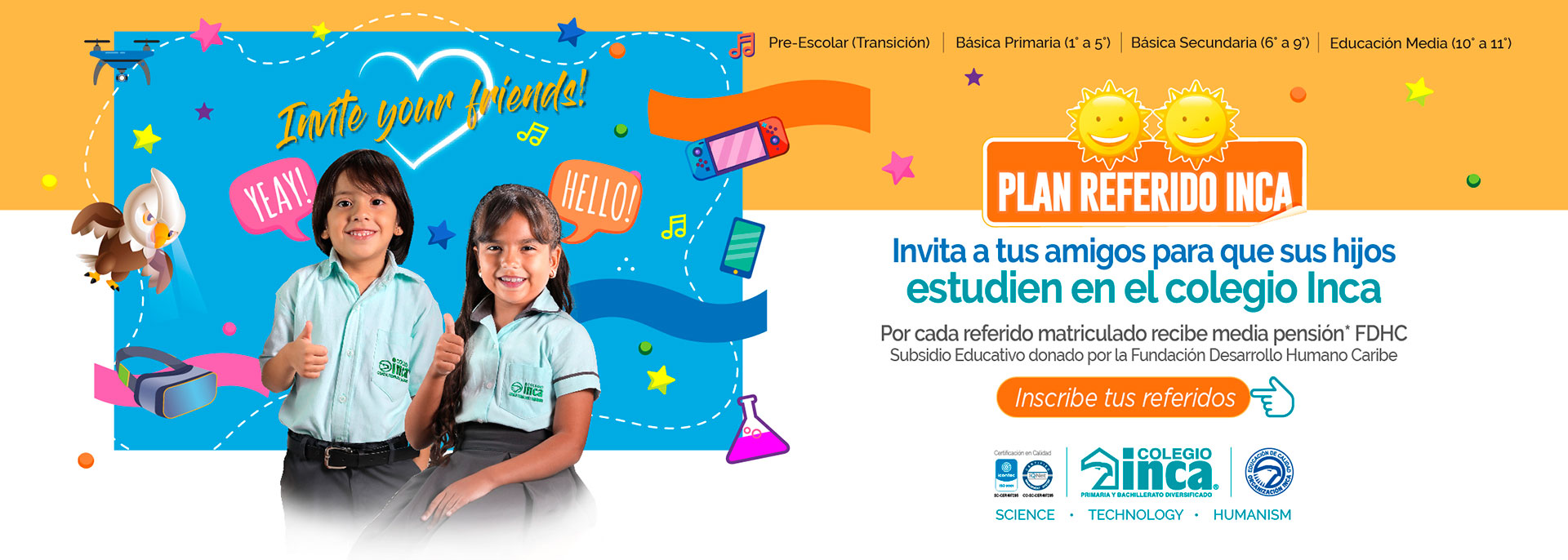 Colegio Inca – Primaria y Bachillerato Diversificado