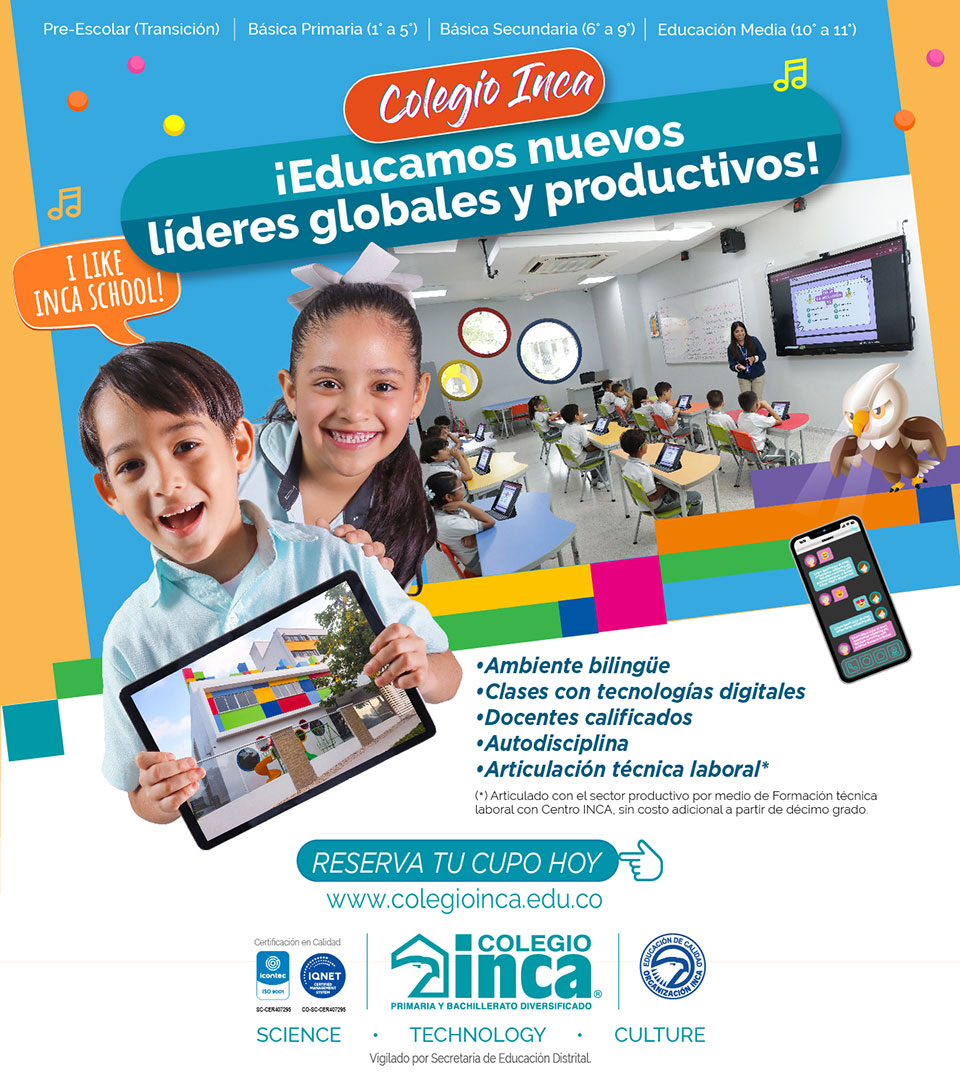 Colegio Inca – Primaria y Bachillerato Diversificado